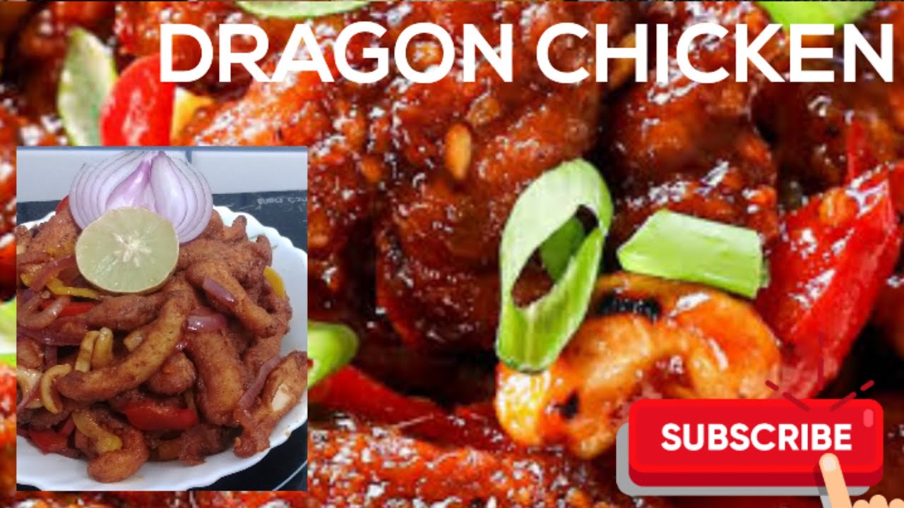 DRAGON CHICKEN/ Indo chinese starter / viral video - YouTube