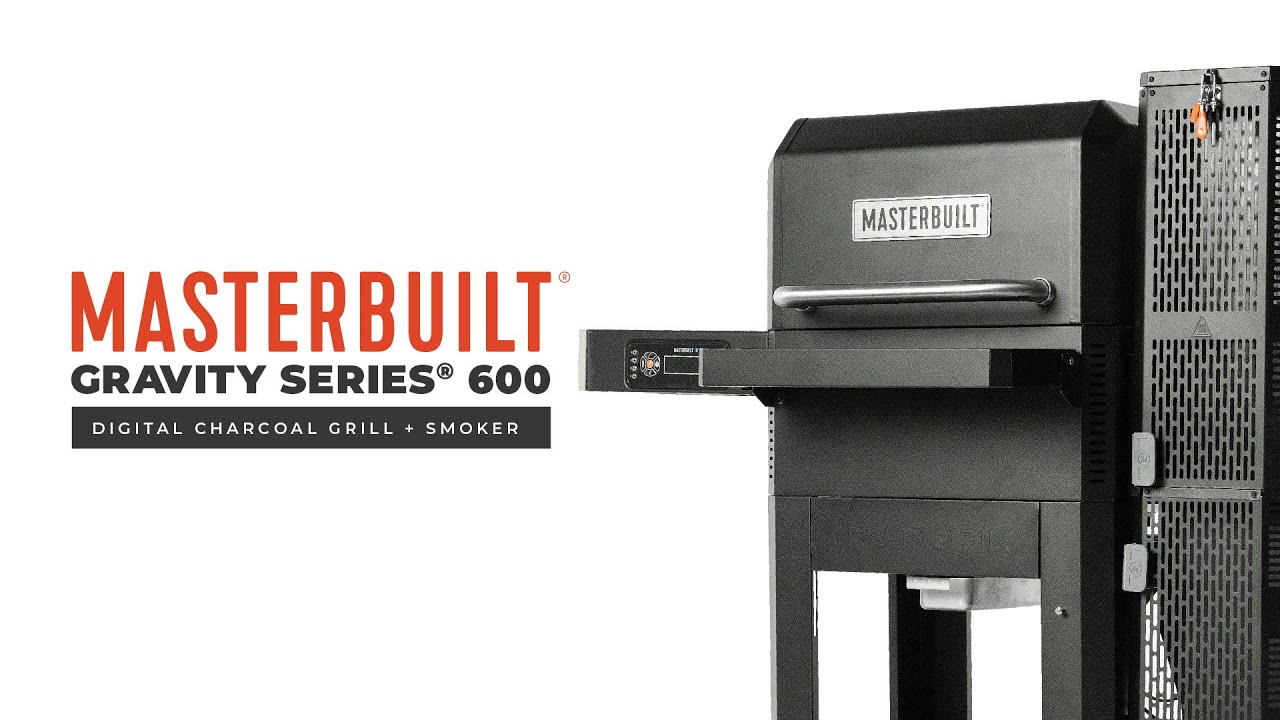 Gravity Series® 600 Digital Charcoal Grill and Smoker - YouTube
