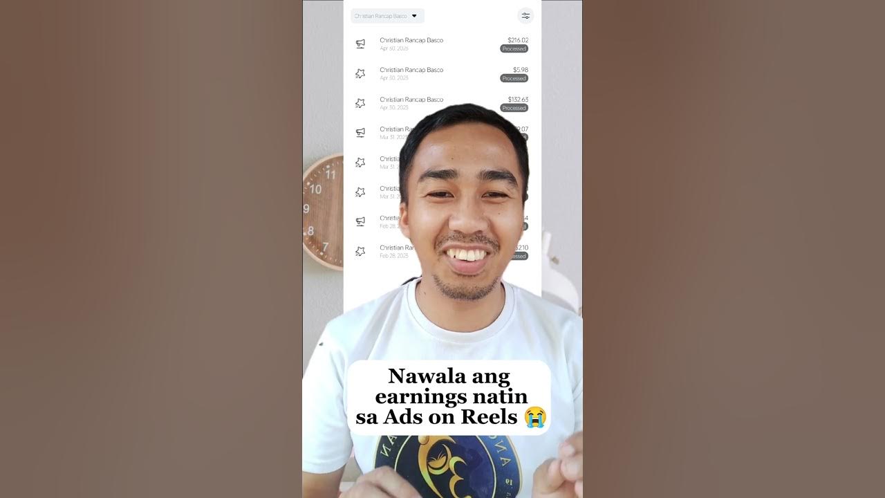 Nawala ang Earnings natin sa Ads on Reels 😍 - YouTube