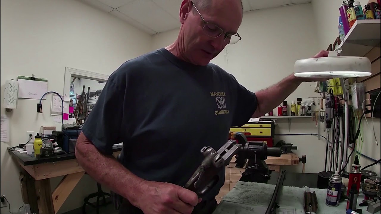 Gunsmithing: Double barrel rifle from G.L. Rasch - YouTube