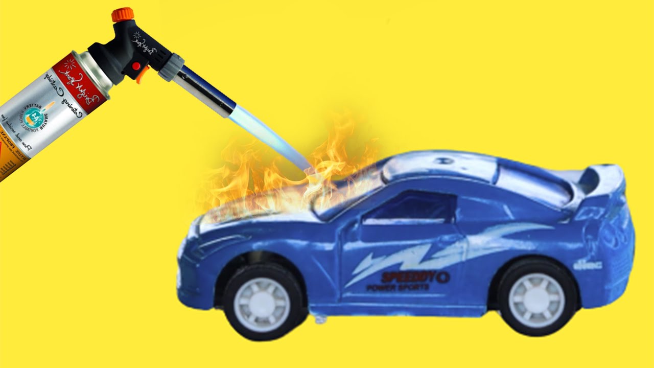A Gas Torch VS Car Amazing, Melting & Satisfying Experiment ...