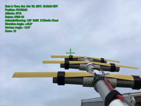 SO-50 Satellite Pass Using A Homemade Tape Measure Yagi Antenna - YouTube