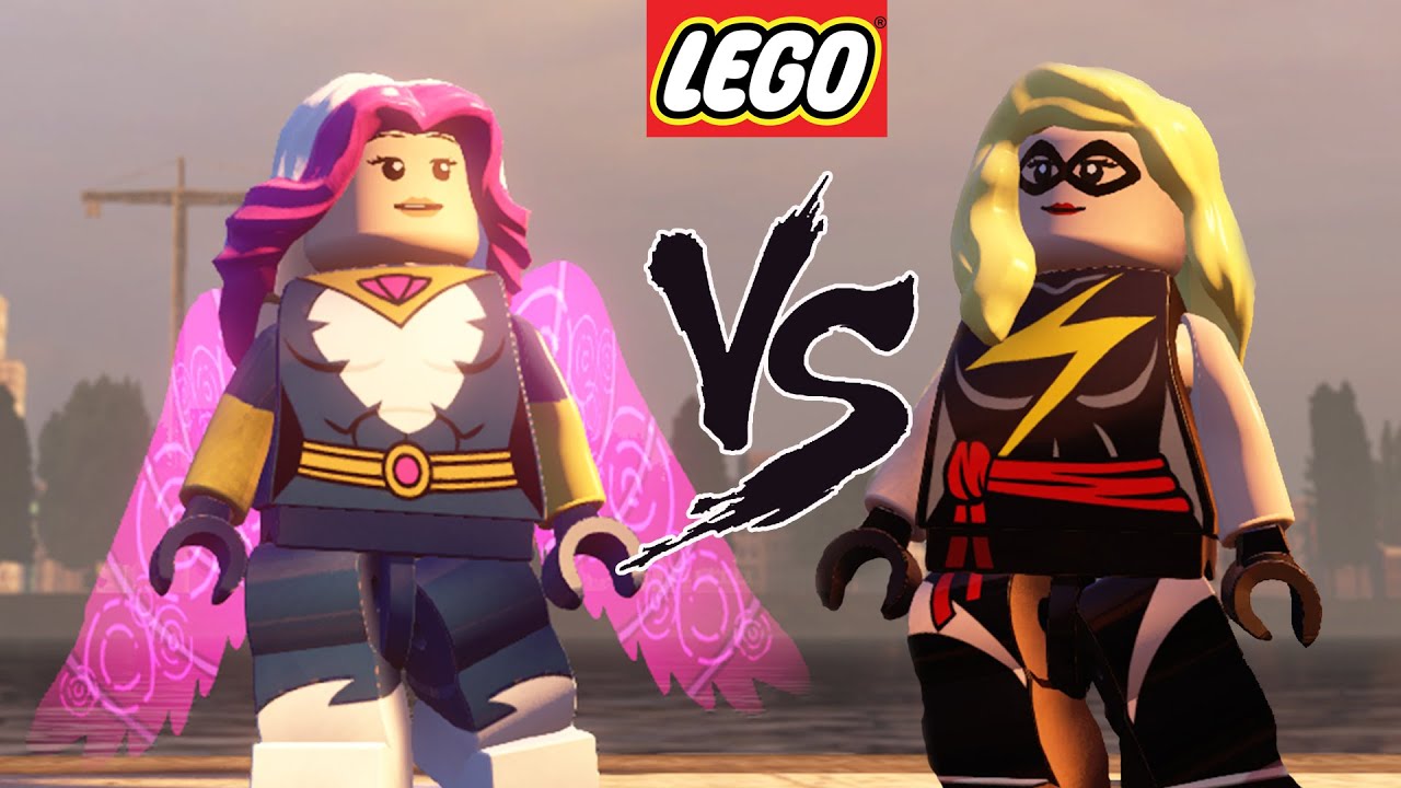 Songbird Vs Ms. MarvelCarol Danvers - Lego Marvel's Avengers - YouTube