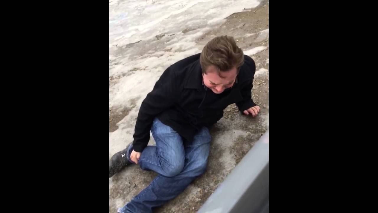 Grown man in pain but crying like a baby - YouTube