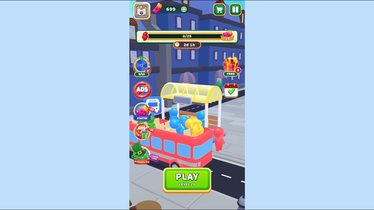 Bus Escape Traffic Jam level 25 | Game Walkthrough - YouTube