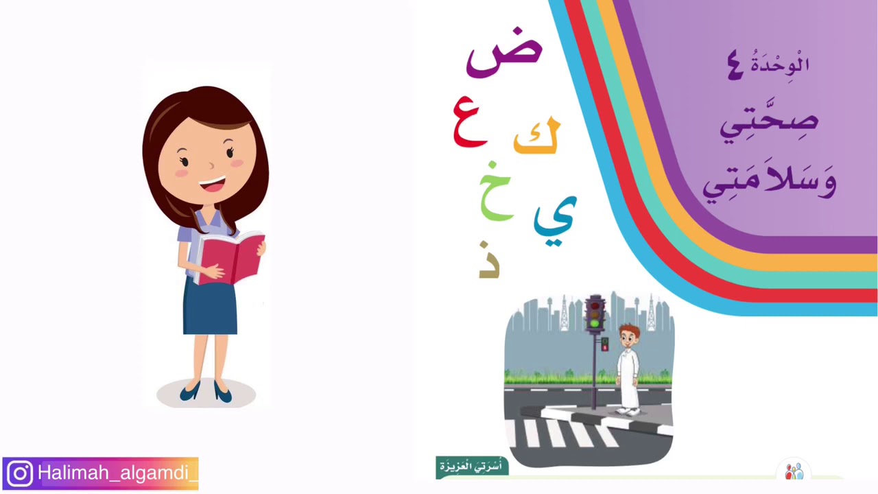 مدخل وحدة صحتي وسلامتي / لغتي / الصف الأول الابتدائي / الفصل الدراسي ...