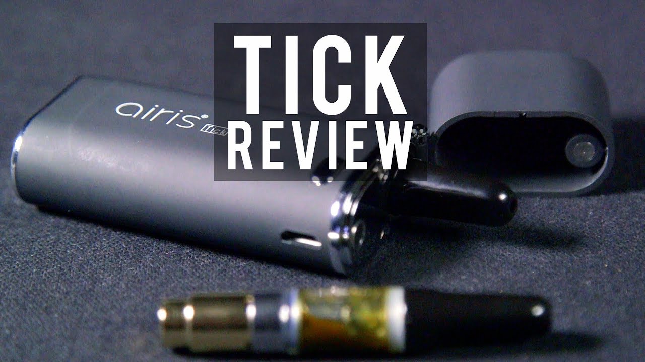Airis Tick Premium Cannabis e Juice Vaporizer Review - YouTube
