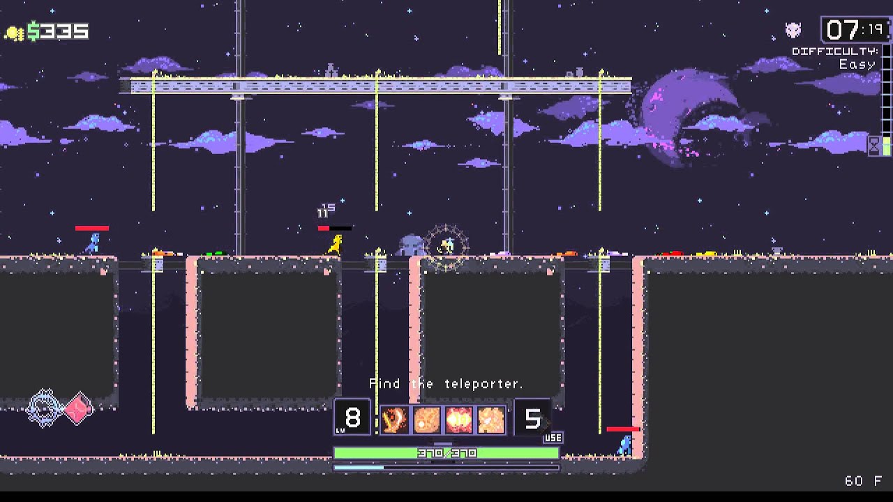 risk of rain Miner: Reach level 10 without getting hurt more than once ...