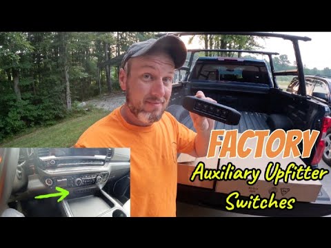 Factory Auxiliary Upfitter Switch Install | 2024 Chevrolet Silverado ...