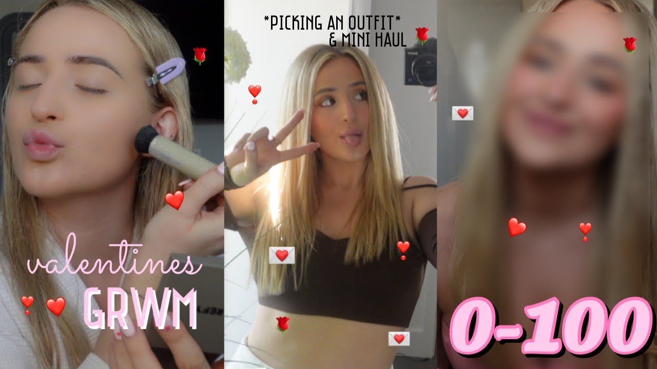 valentines date night grwm !! *life updates* - YouTube