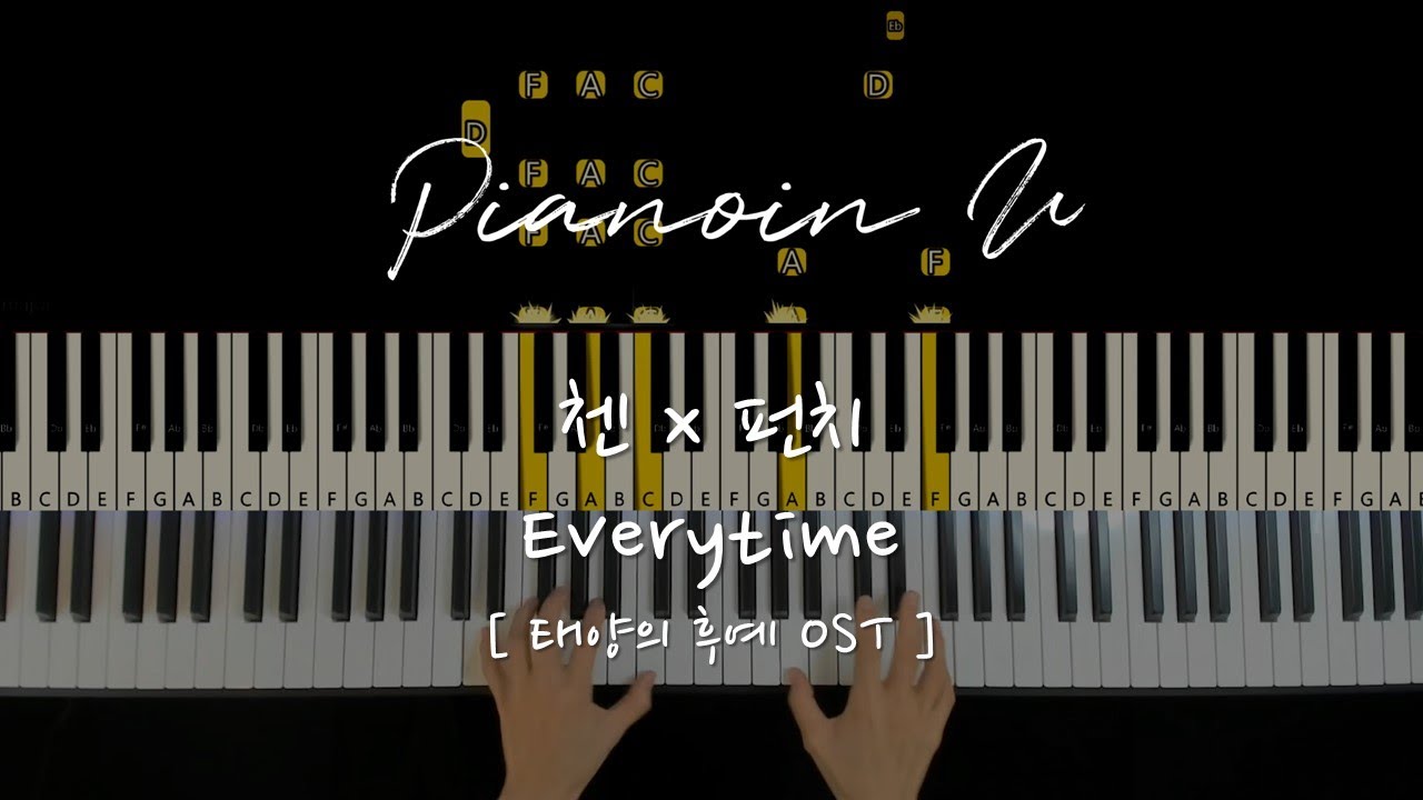 [Tutorial]CHEN(첸)XPunch(펀치) - Everytime l Descendants of the Sun 태양의 후예 ...