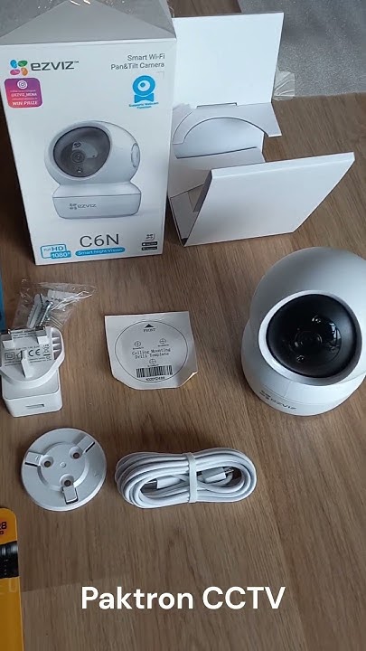 Unboxing EZVIZ C6N Pakistan - Smart Home Wi-Fi Camera 360 View - YouTube