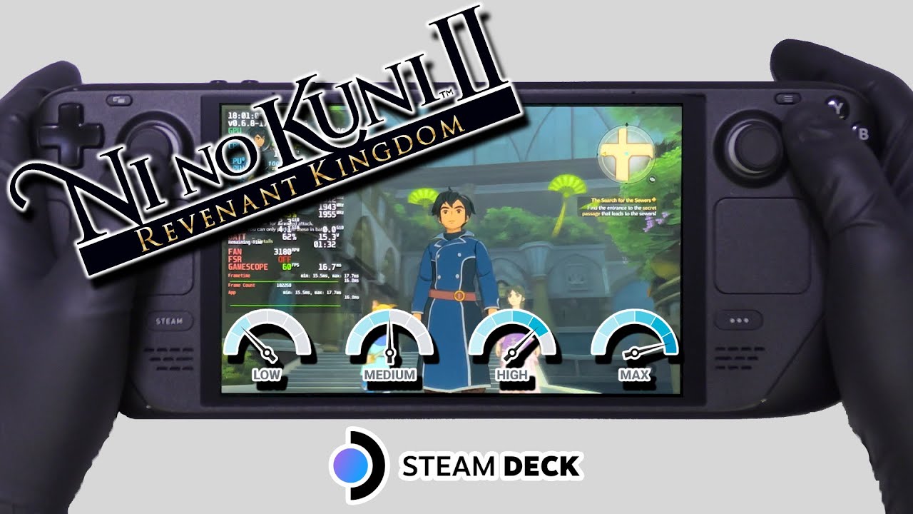 Ni no Kuni II: Revenant Kingdom | Steam Deck Graphics Comparison ...