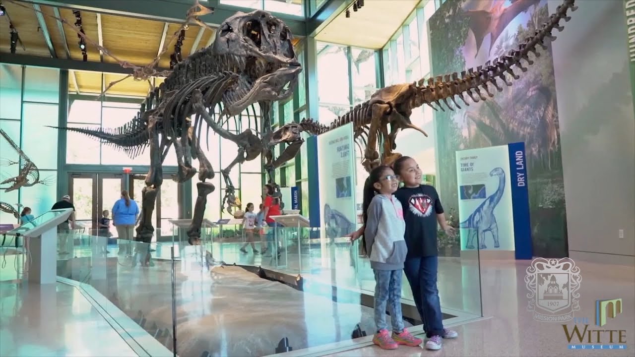 Exploring the fantastic exhibits at the Witte Museum - YouTube