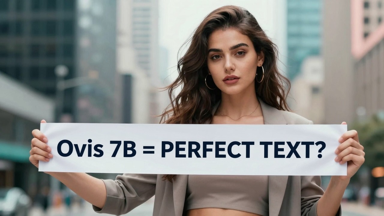 Ovis Image 7B – A New Typography Image AI Model That Finally Gets Fonts ...
