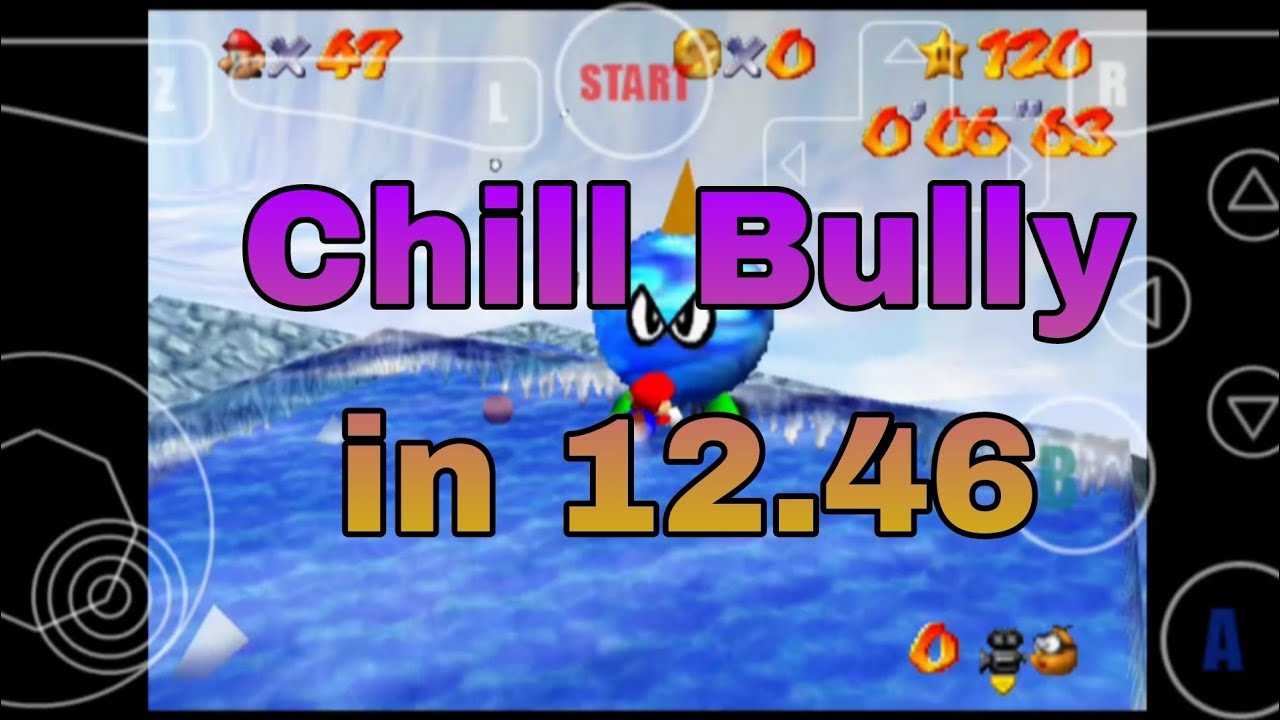 (WR) SM64 Chill Bully Star in 12.46 - YouTube