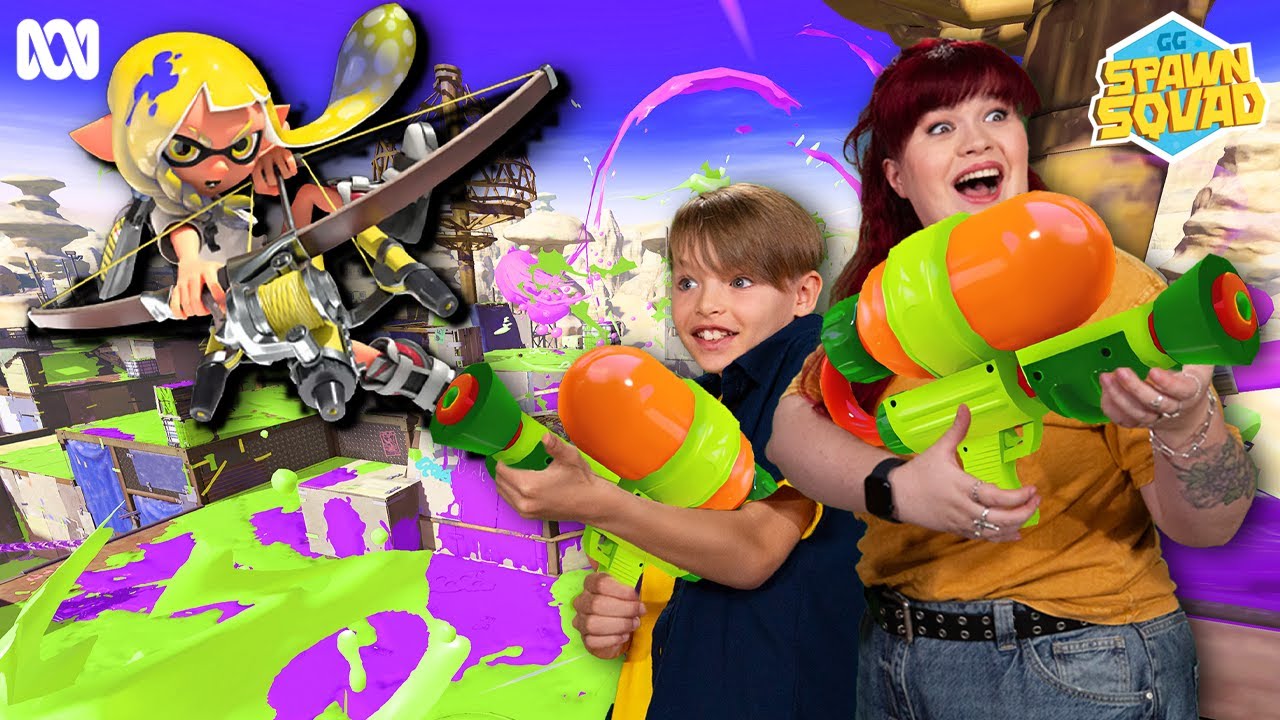 Joshua's Splatoon 3 Splatfest! | GGSS | ABC Big Kids - YouTube