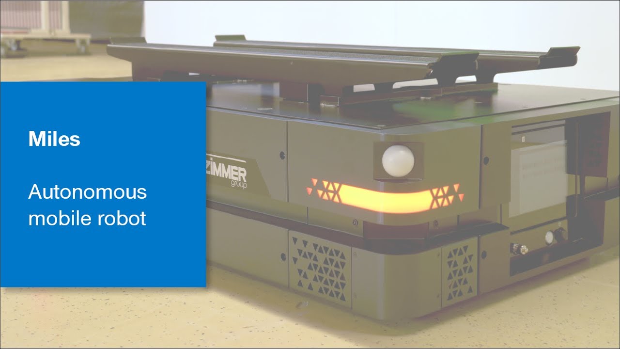 Miles - Autonomous mobile robot - YouTube