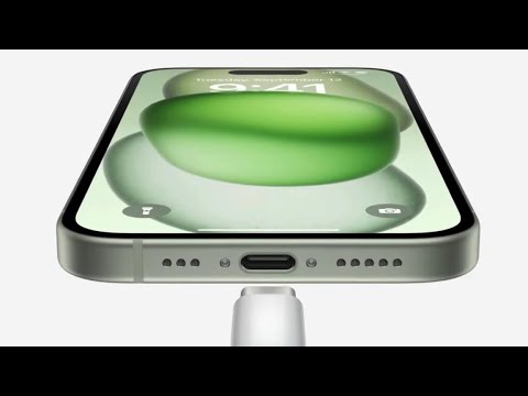 USB C INTRODUCED IN IPHONE 15 SERIES FINALLY😌 #iphone15 #usbciniphone # ...