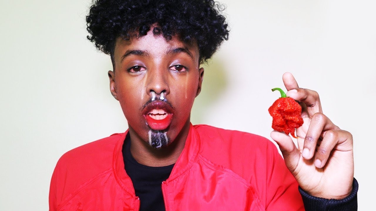 WORLDS HOTTEST PEPPER CHALLENGE (CAROLINA REAPER PEPPER) - YouTube