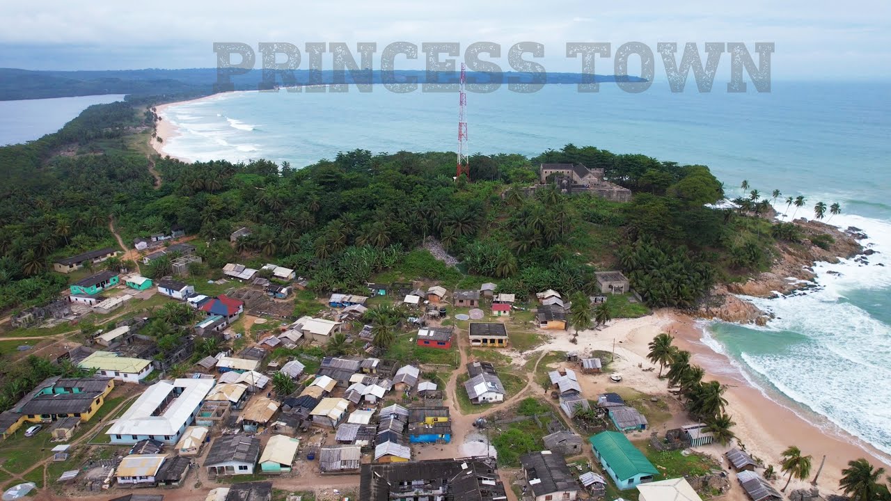 Ghana's Most Beautiful Hidden Town | Princess Town, West Africa. - YouTube