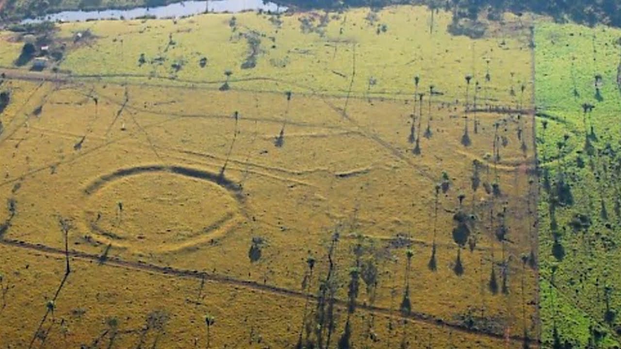 400 motifs geometriques inexpliqués decouverts en Amazonie ...