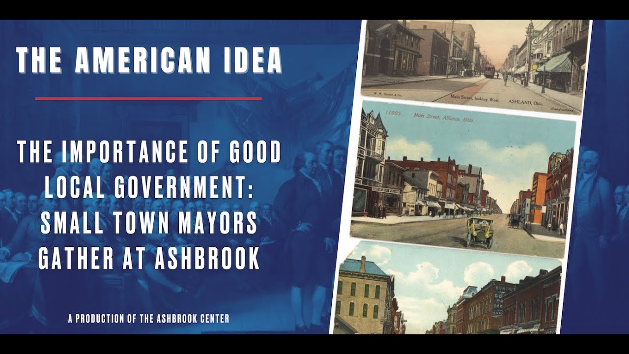 The Importance of Good Government at the Local Level - YouTube