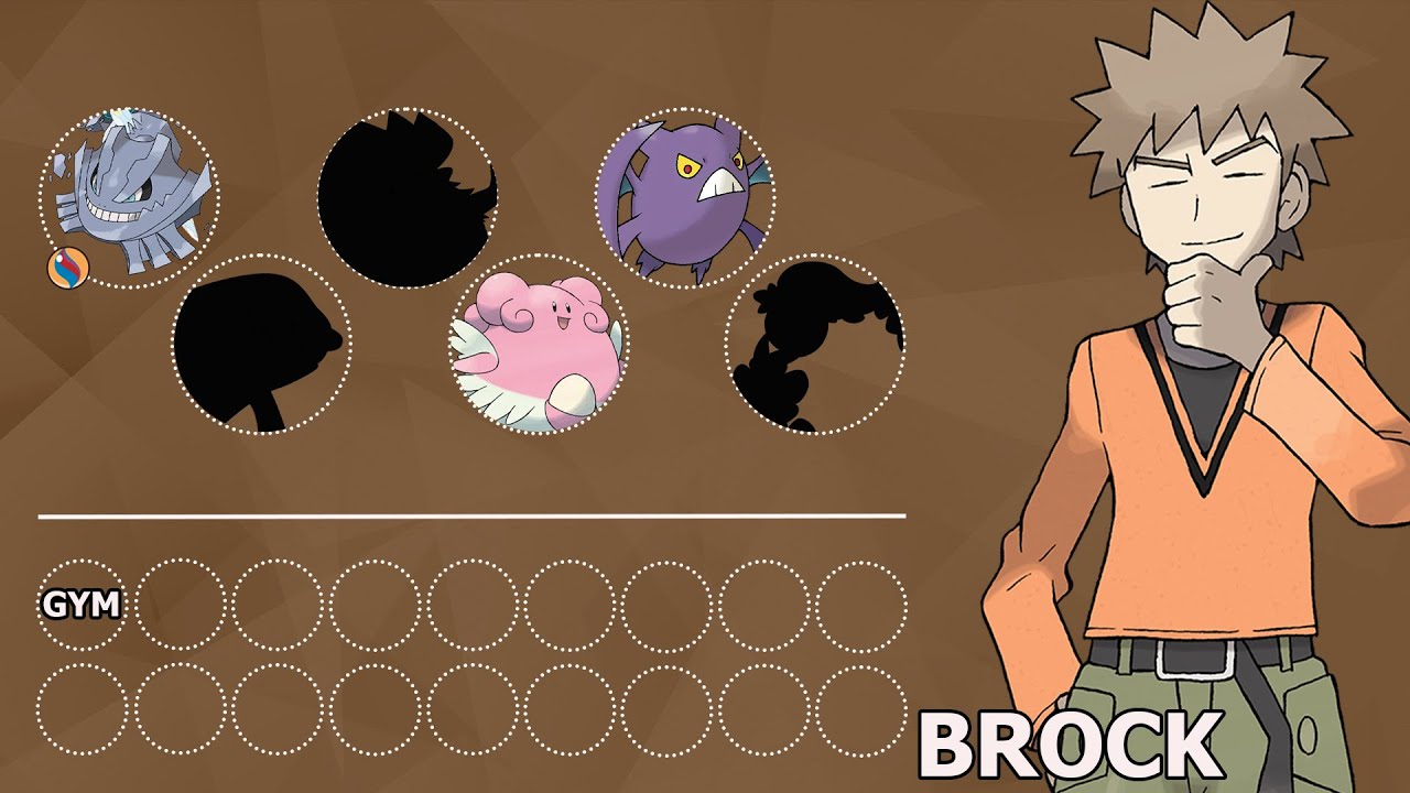 All Brock's Pokemon - YouTube