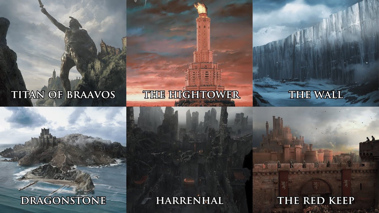 Every Megastructure in Westeros, explained in 9 minutes - YouTube