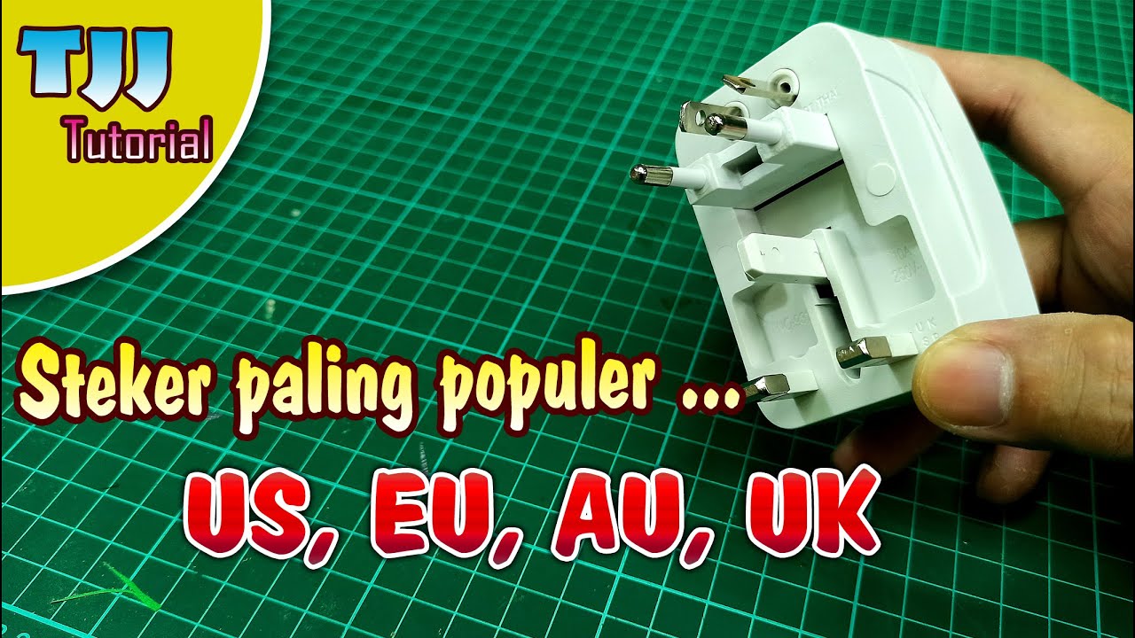 Paling populer, apa itu Steker US EU AU UK | electrical plug - YouTube