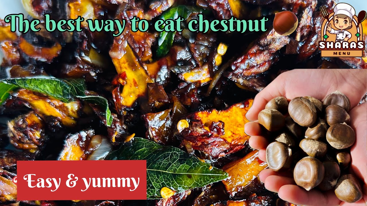 Have you ever tried spicy chestnuts 🌰 🌶️😋 protein rich easy & yummy ...