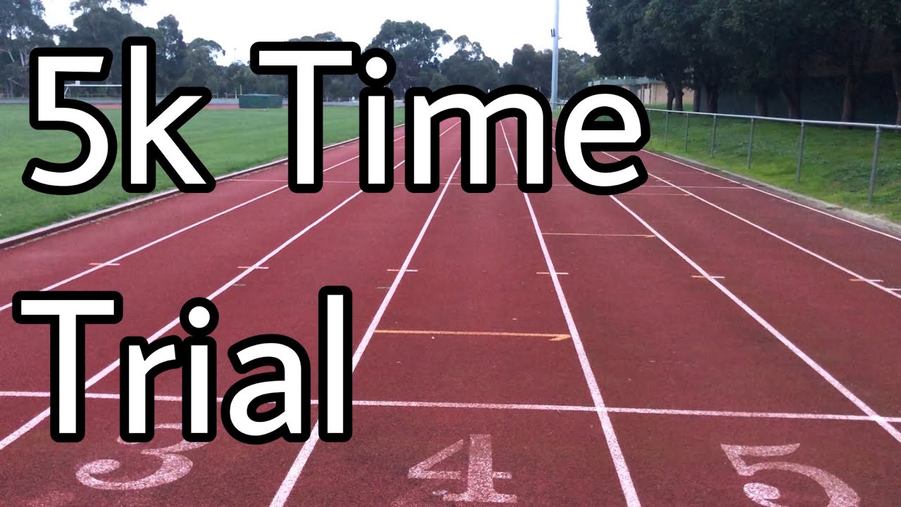 5k Time Trial - Setting a base line at an athletics track to help set ...