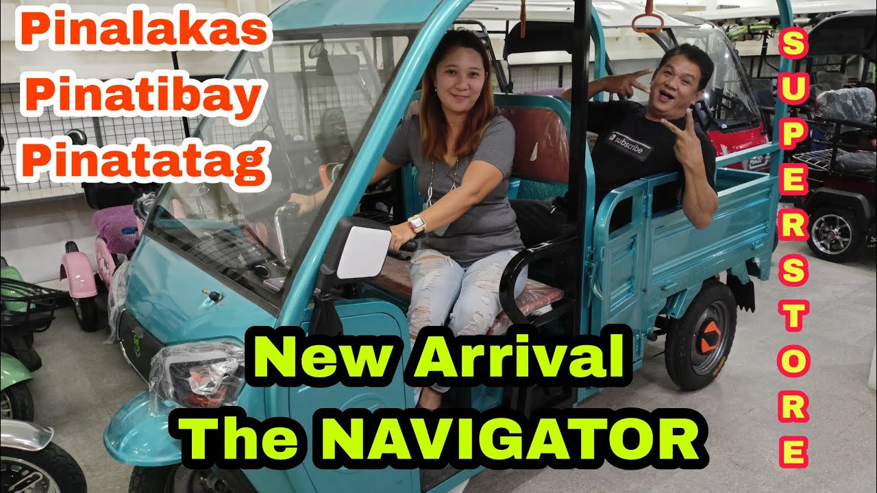 "NAVIGATOR" E-TRIKE Pang Tao, Pang Negosyo, Pang Malakasan!! - YouTube