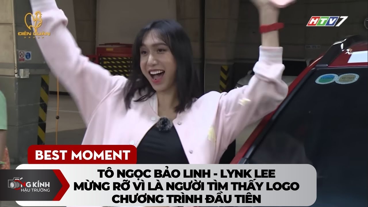 Tô Ngọc Bảo Linh - Lynk Lee mừng rỡ vì là người tìm thấy logo chương ...