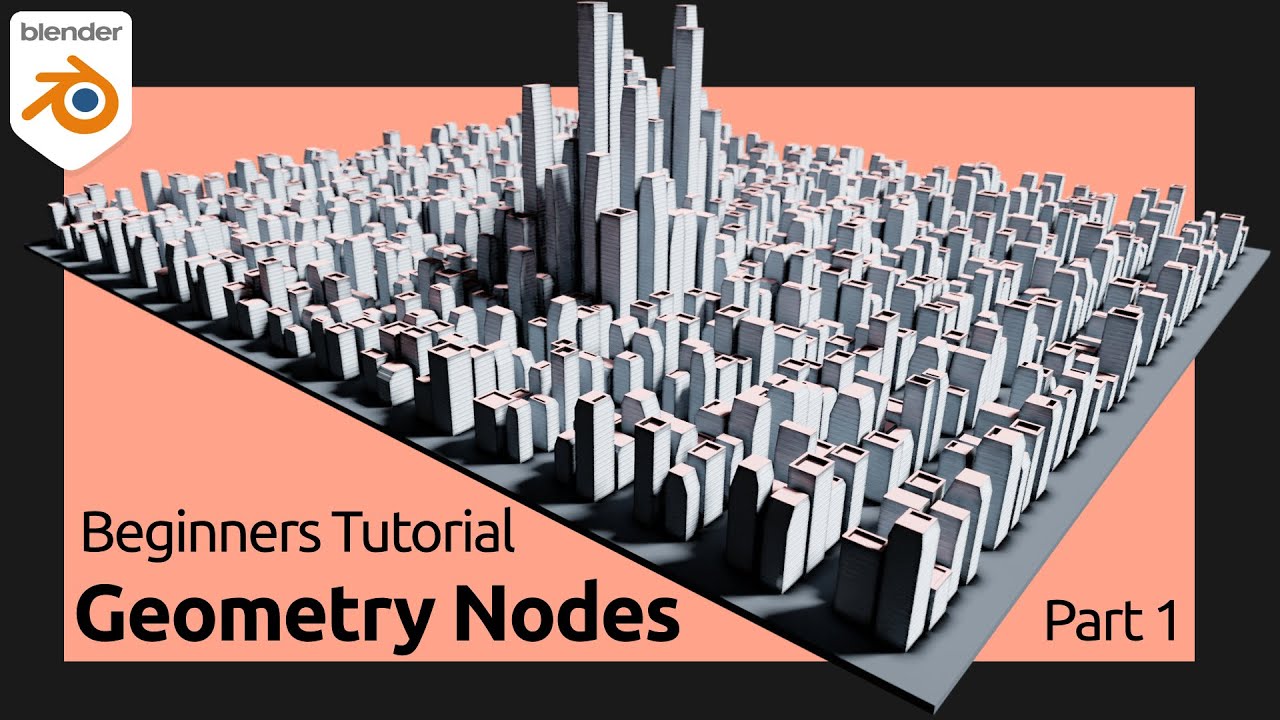 Procedural City In Blender 2 9 Geometry Nodes Part 1 Youtube