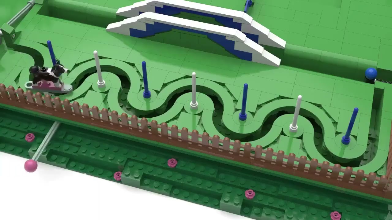 LEGO Dog Run - YouTube