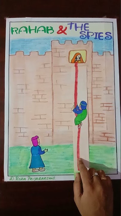 Rahab and The Spies | Craft ideas | Bible Story | Kids Art and Crafts ...