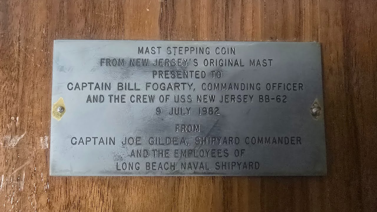 The Original Mast Coin From the Battleship - YouTube