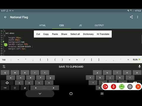 How to make National flag lll HTML & CSS Coding lll By SMM HASAN - YouTube