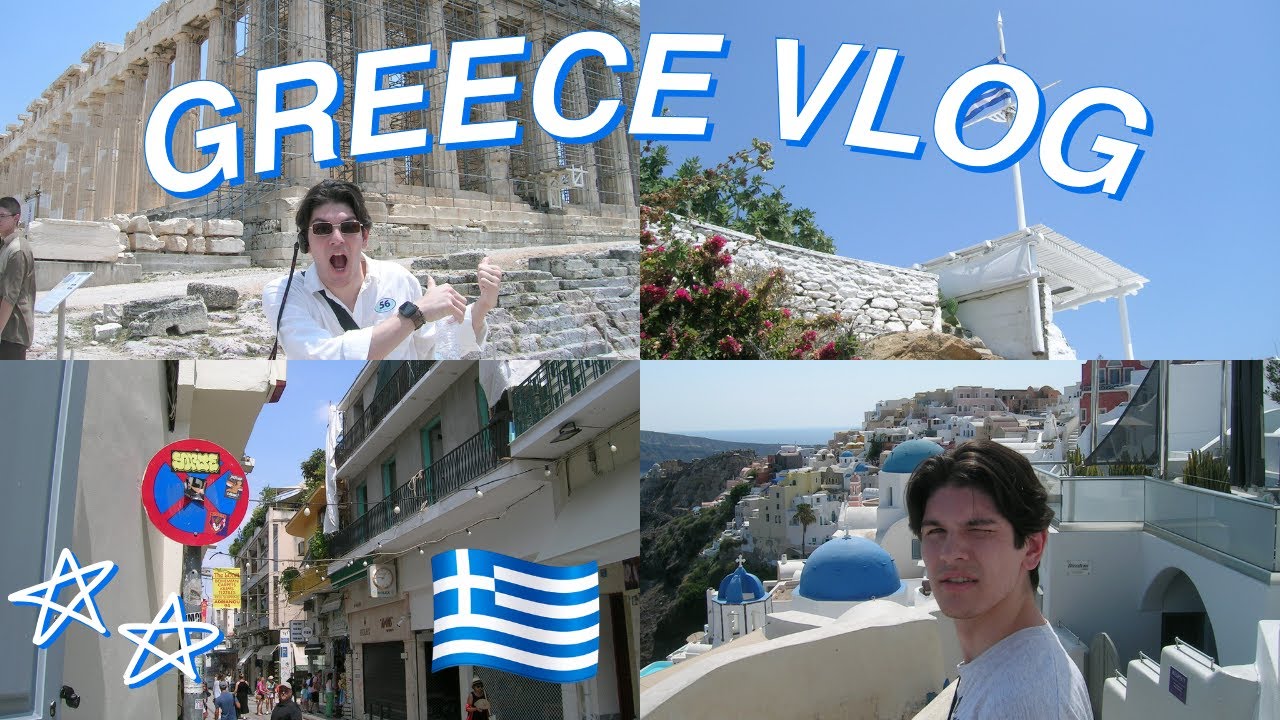 GREECE VLOG | athens, santorini, & mykonos | VLOG - YouTube