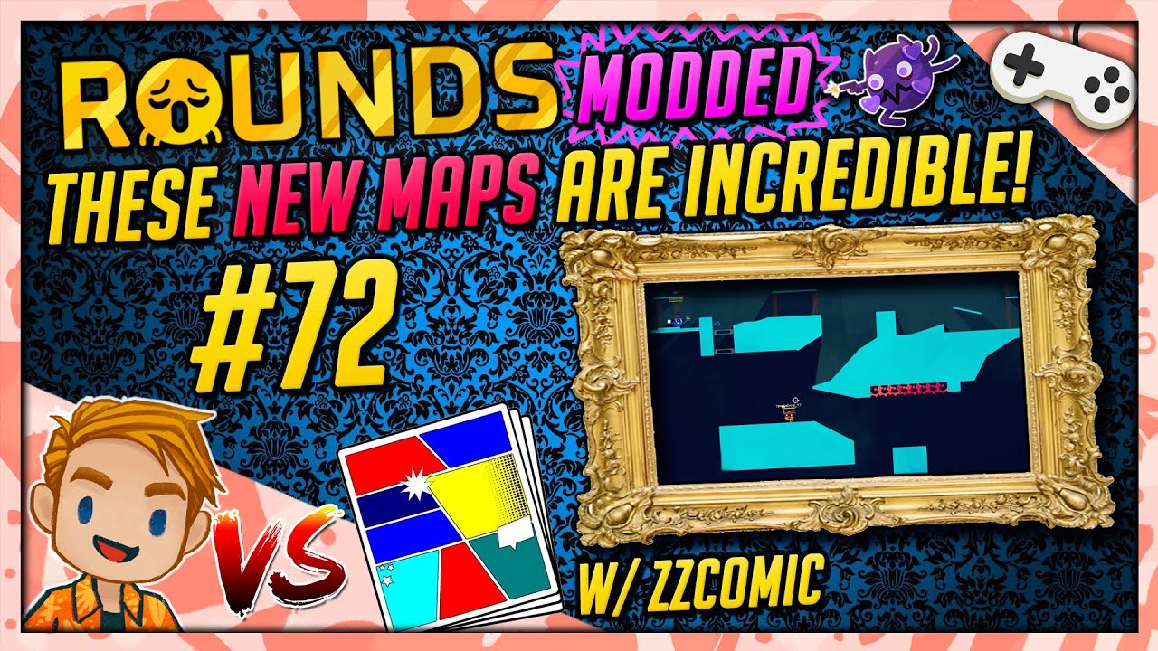 THESE NEW MAPS ARE INCREDIBLE!!! w/ @ZZcomic | Let's Play ROUNDS | Part ...