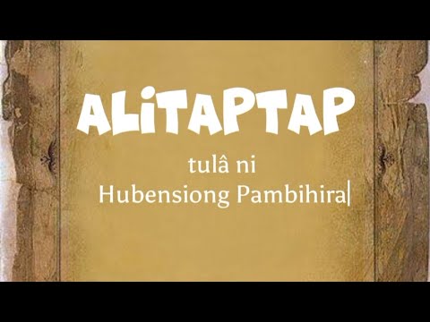 Alitaptap ️ - tagalog poem - tradisyunal na tula - Hubensiong Pambihira ...