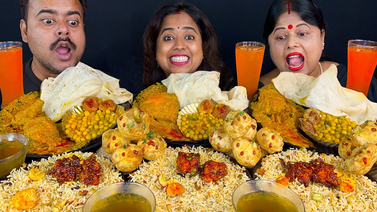 Spicy Chicken Chaap, Chicken Manchurian, Fried Rice, Panipuri, Appam ...