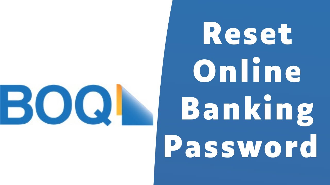 How To Reset BOQ Online Banking Password | Login boq.com.au - YouTube