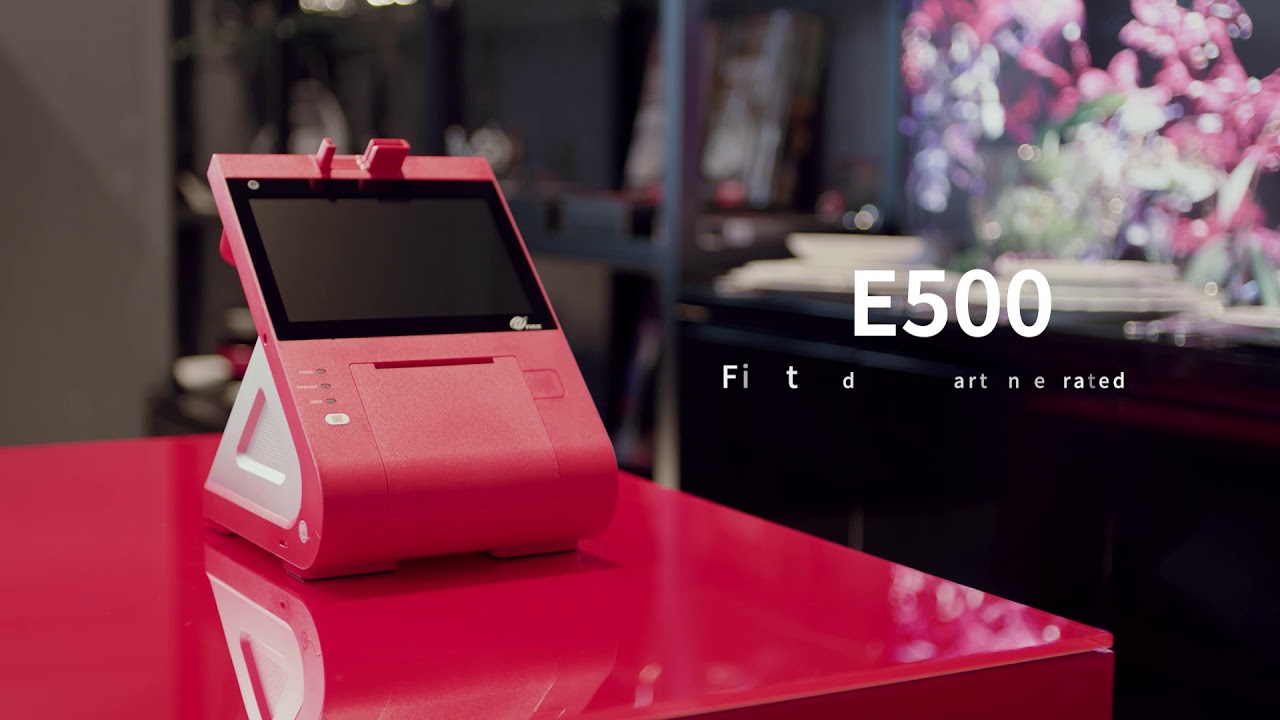 PAX_決済端末_E500 - YouTube