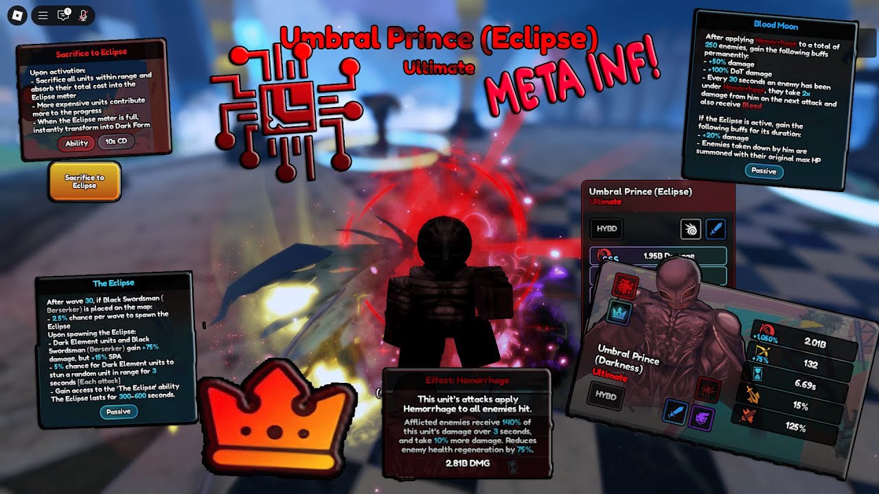 Umbral Prince Doble Evo! Meta Inf!! Midas...! Anime Last Stand - YouTube