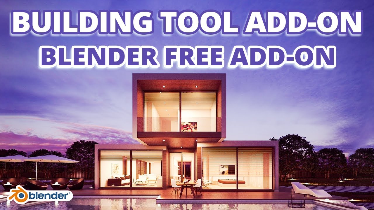 Create Awesome Buildings In Blender! (Free Add-on) - YouTube