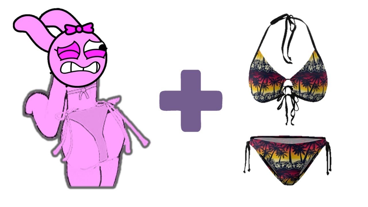 PINKI + SWIMWEAR =??? Incredibox Sprunki Animation - YouTube