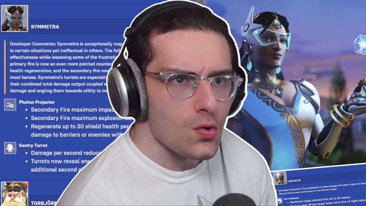 GIGA BUFF Symmetra Mid Season 5 Patch - YouTube