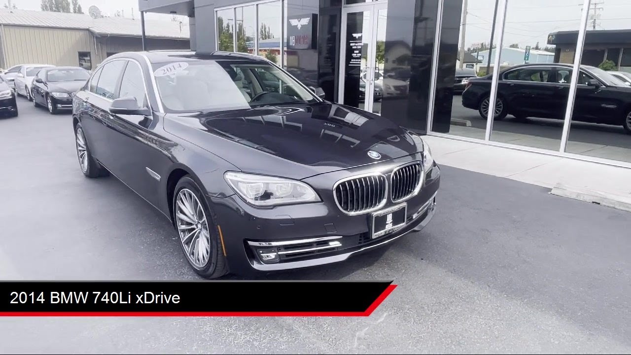 2014 BMW 740Li xDrive Whatcom Seattle snohomish Tacoma scagit - YouTube